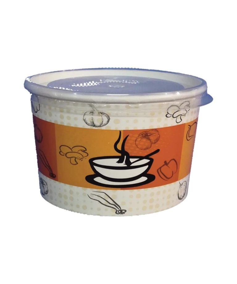 Karton Çorba Kasesi 16 oz (1 Koli - 500 Adet) - Karya Pack